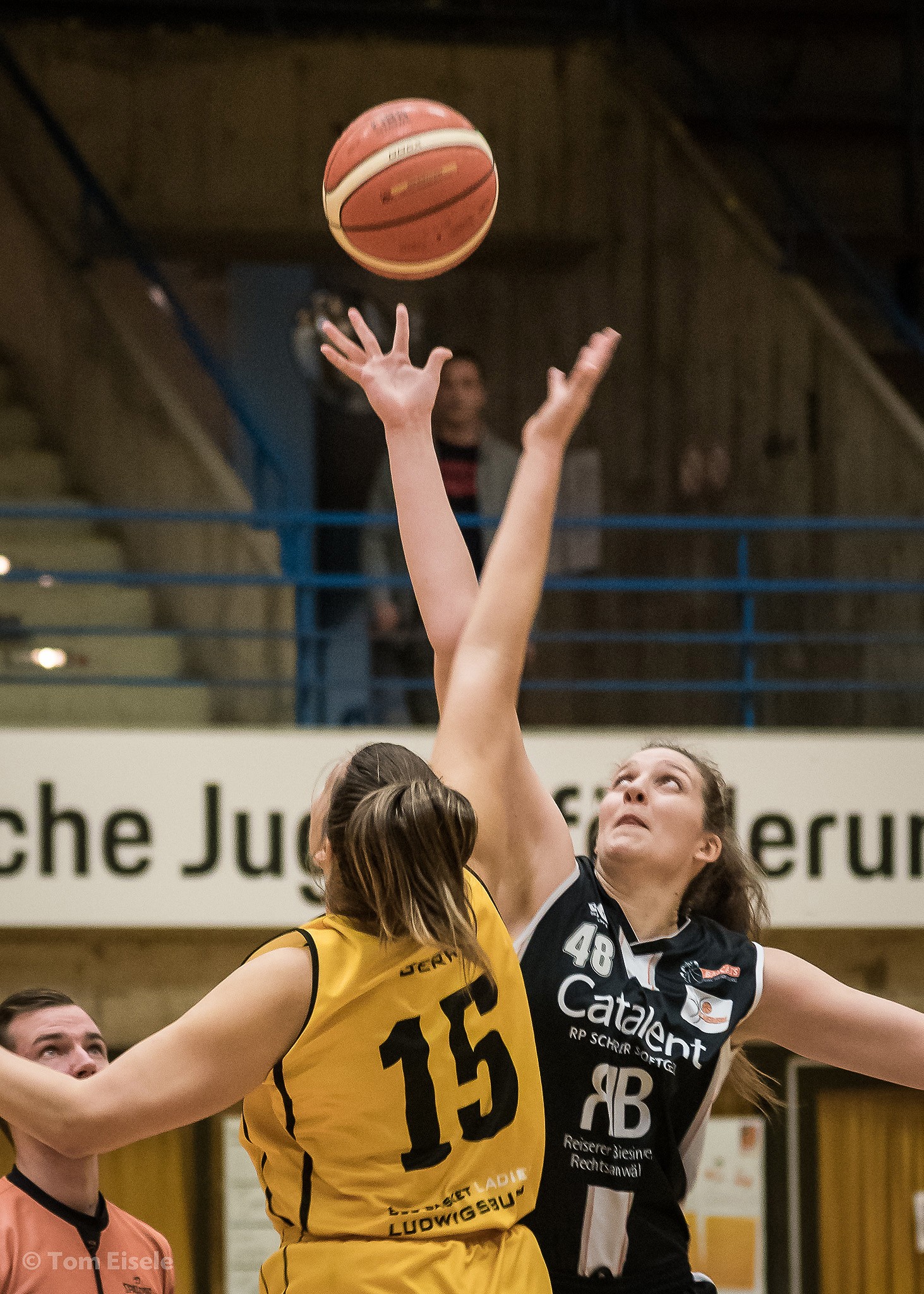 Anne Zipser - Alexandra Berry - Ludwigsburg_vs_BasCats-09 - USC Heidelberg